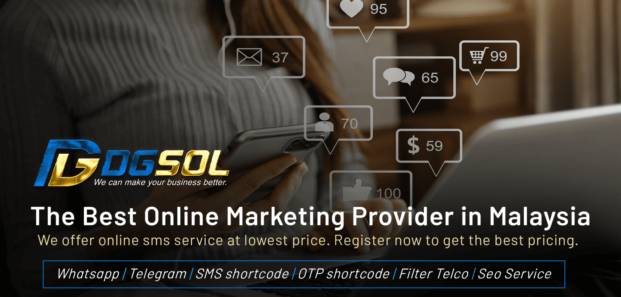 Best Marketing Agency in Kuching, Malaysia | Get #1 Service - DGSOL